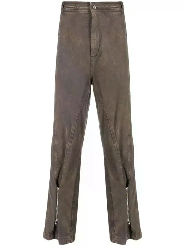 BLUEMARBLE Zip-detail Straight-leg Jeans - Neutrals