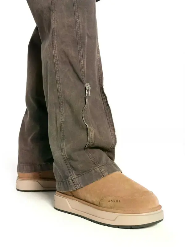 BLUEMARBLE Zip-detail Straight-leg Jeans