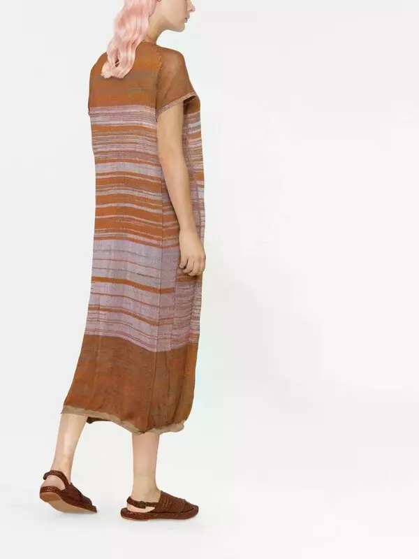 VITELLI Marl-knit Midi Dress