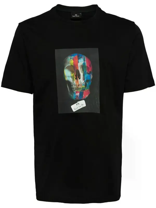 Paul Smith Organic Cotton T-shirt - Black
