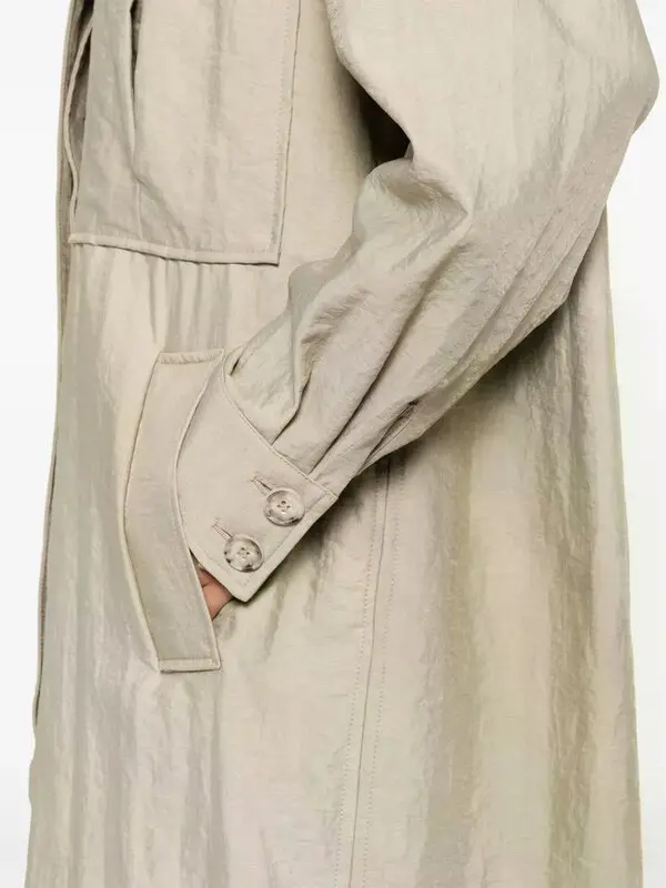 RAME Buttoned Trench Coat