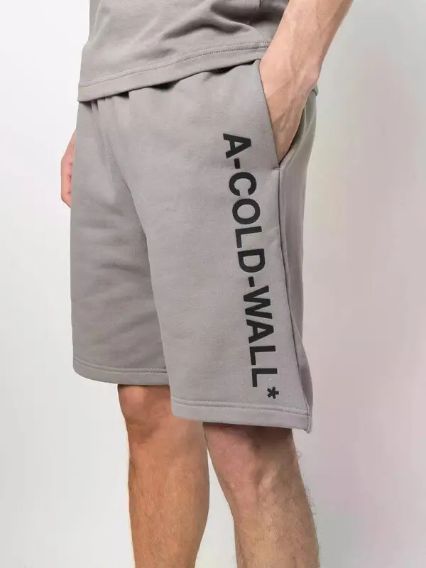 A-COLD-WALL* Logo Print Track Shorts