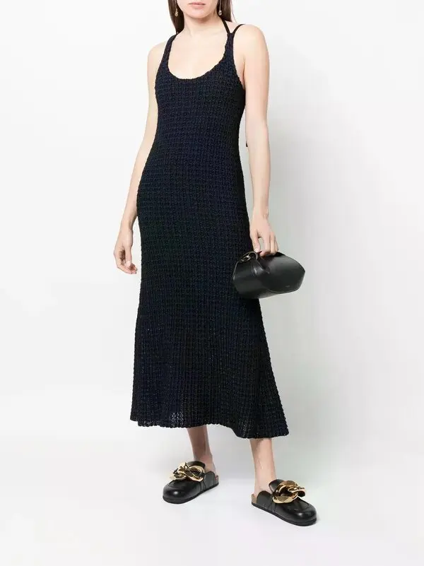 3.1 Phillip Lim Scoop Neck Sleeveless Knitted Midi Dress