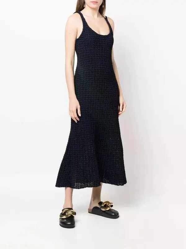 3.1 Phillip Lim Scoop Neck Sleeveless Knitted Midi Dress