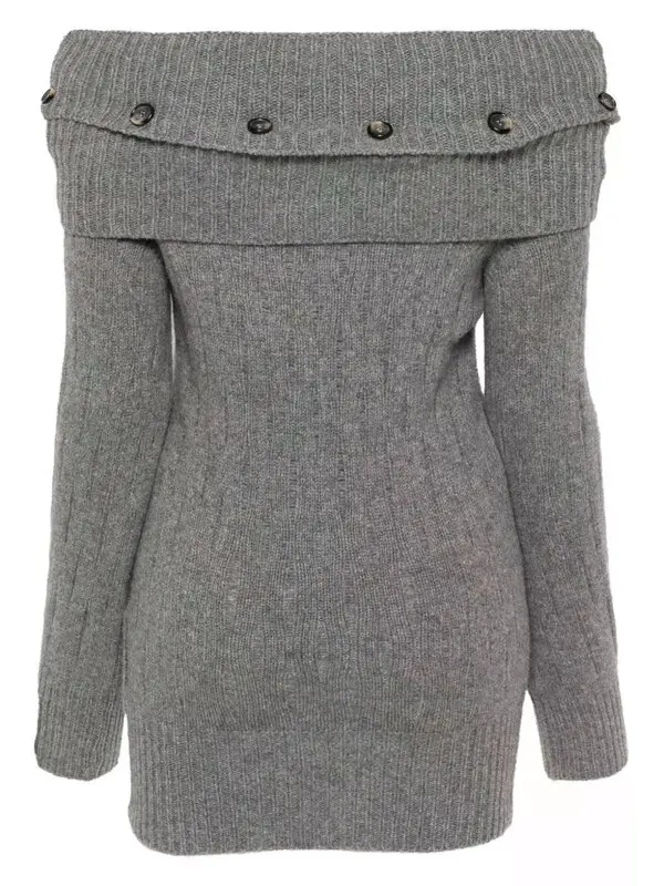 Rokh Off-shoulder Knitted Top