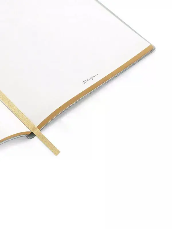 Dolce & Gabbana Medium Leopard-print Leather Blank Notebook