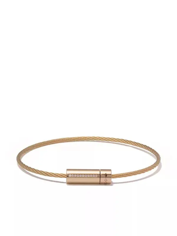 Le Gramme 9g Cable Bracelet In 18kt Yellow - Gold
