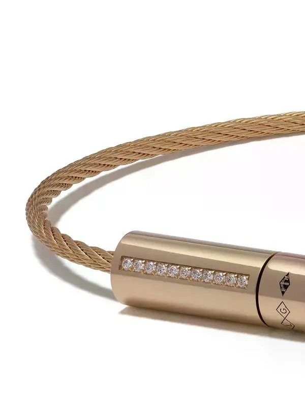 Le Gramme 9g Cable Bracelet In 18kt Yellow