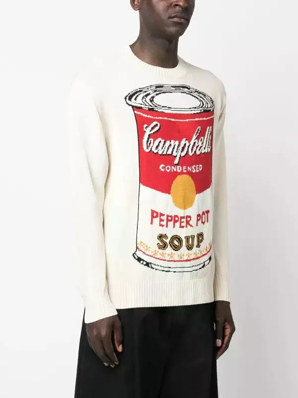 Junya Watanabe X Andy Warhol Cotton Jumper