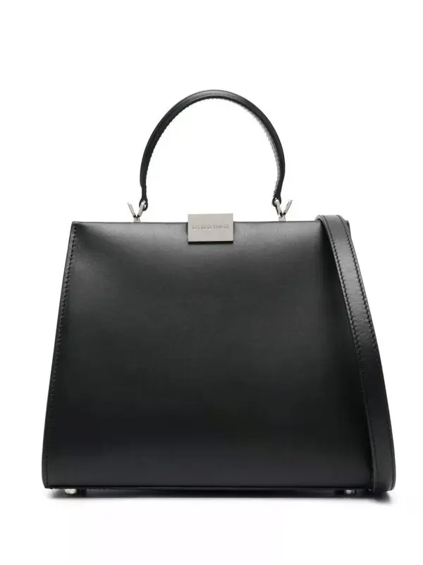 ARMARIUM Logo Plaque Leather Tote Bag