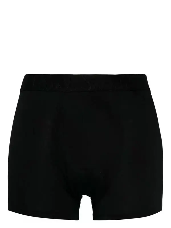 Paul Smith Logo-waistband Boxers - Black