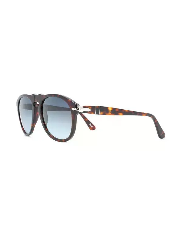 Persol Round Framed Sunglasses - Brown