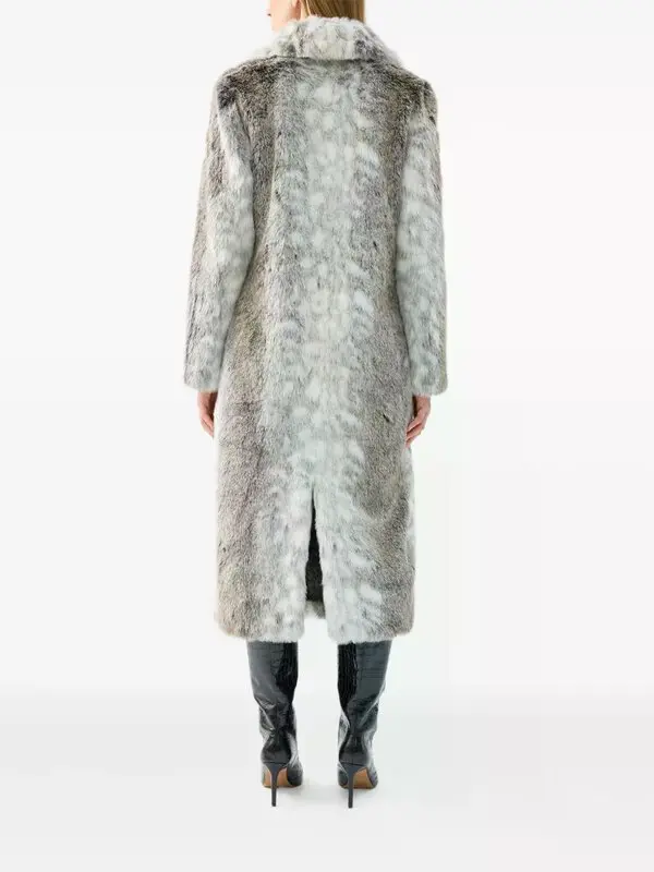 UNREAL FUR Kathmandu Faux-fur Coat - Grey