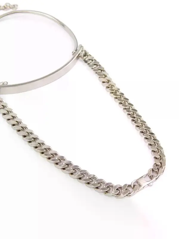 MAISON MARGIELA Tone Mixed Chain Necklace