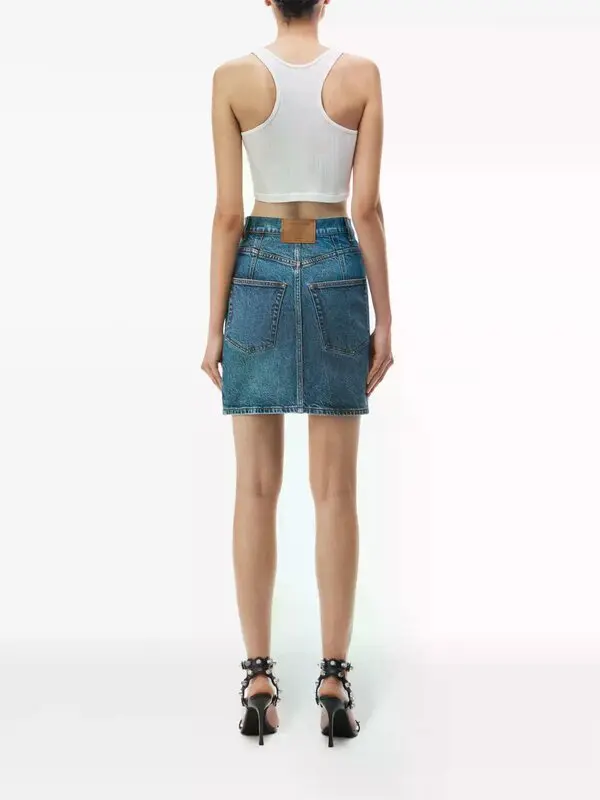 Alexander Wang Denim Mini Skirt