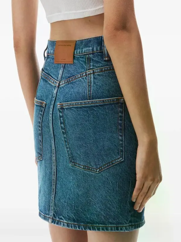 Alexander Wang Denim Mini Skirt