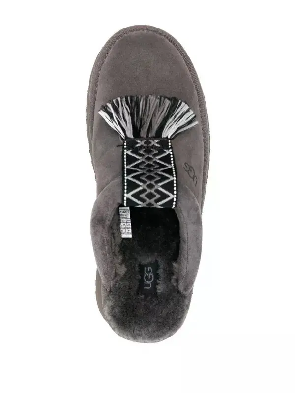 UGG Tazzle Suede Slippers - Grey