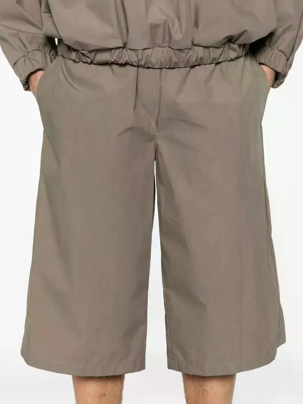 RIER Waxed Poplin Shorts