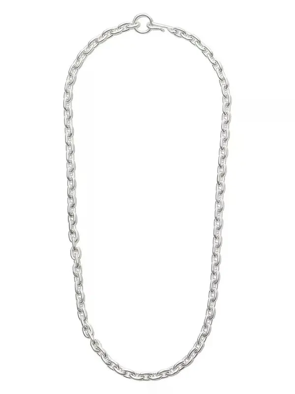 All Blues Chain-link Necklace In Sterling