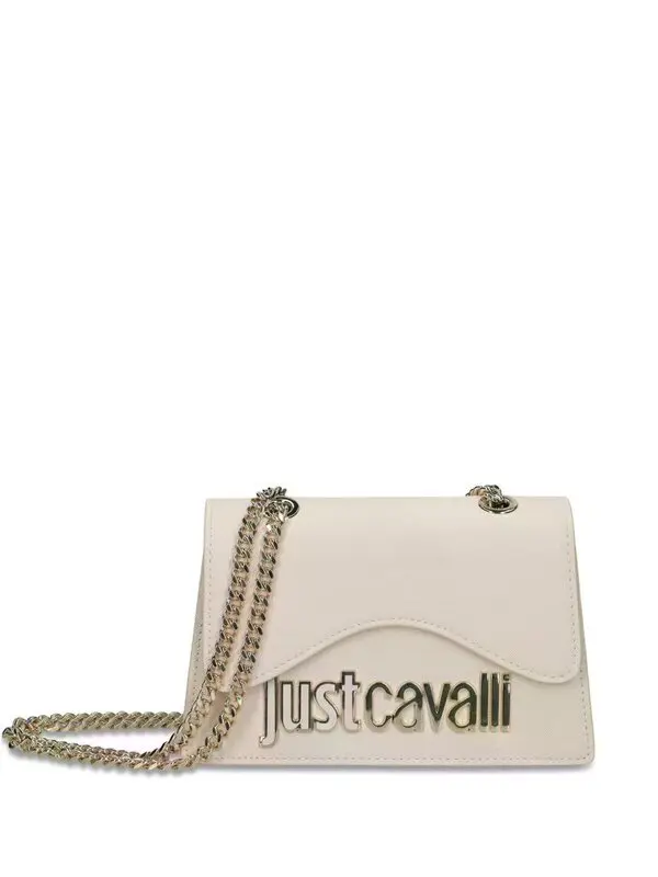 Just Cavalli Logo-lettering Mini Bag - Neutrals