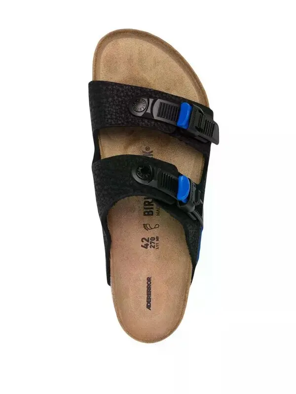BIRKENSTOCK Double-buckle Leather Sandals
