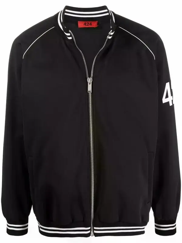 424 Logo Sleeve Bomber Jacket