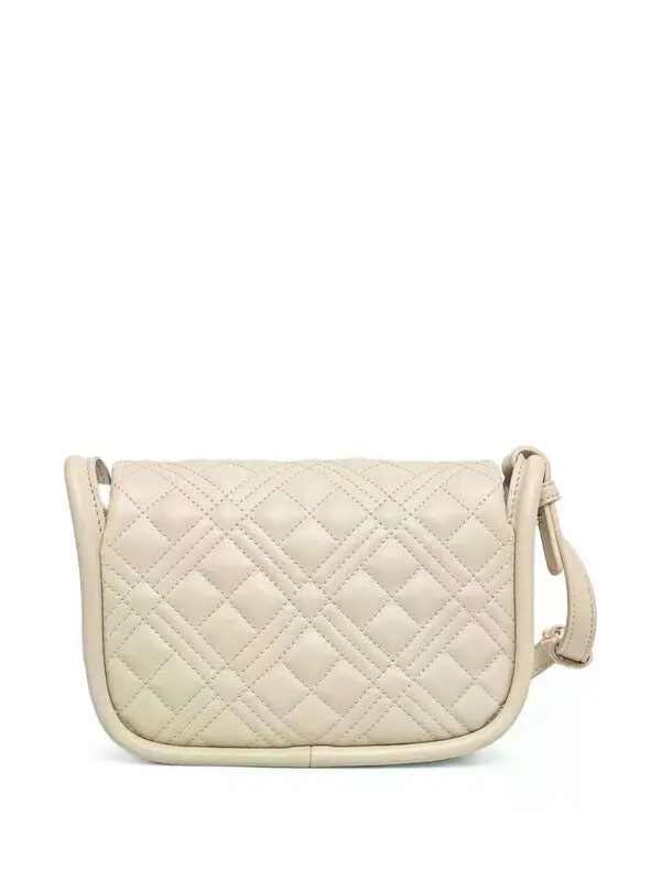Moschino Quilted Logo Cross Body Bag