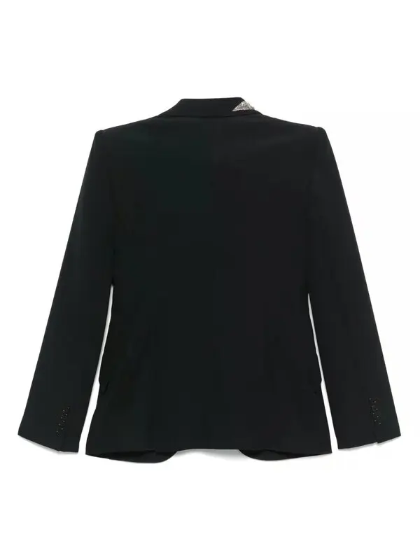 Alexander McQueen Embellished Padded-shoulder Blazer