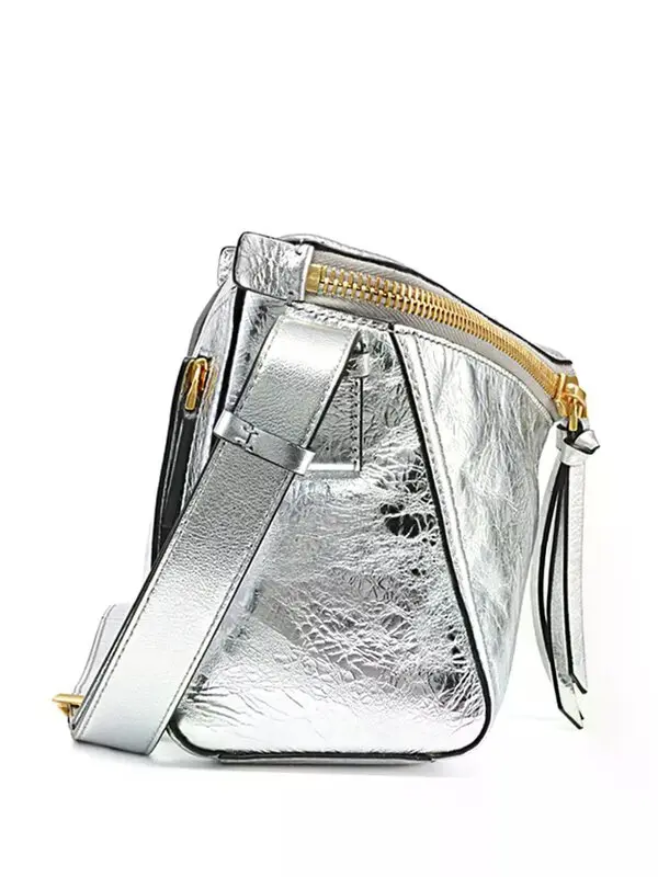 Mcm Diamant 3d Shoulder Bag In -tone Leather