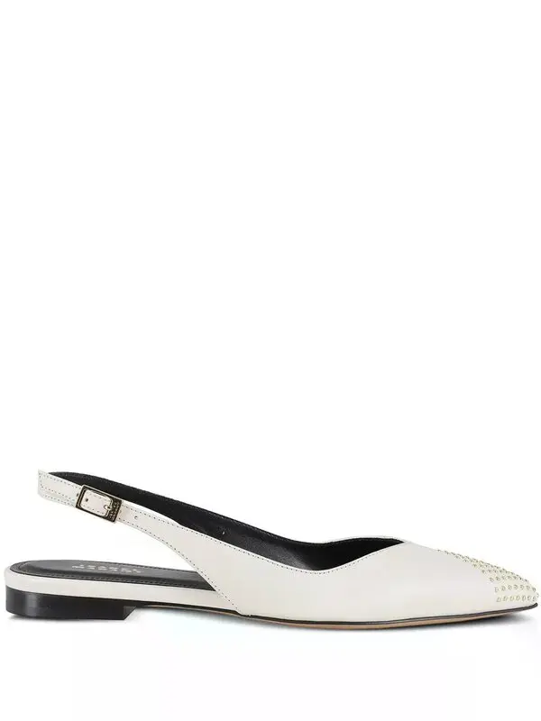 Isabel Marant Étoile Branee Ballerina Shoes - White