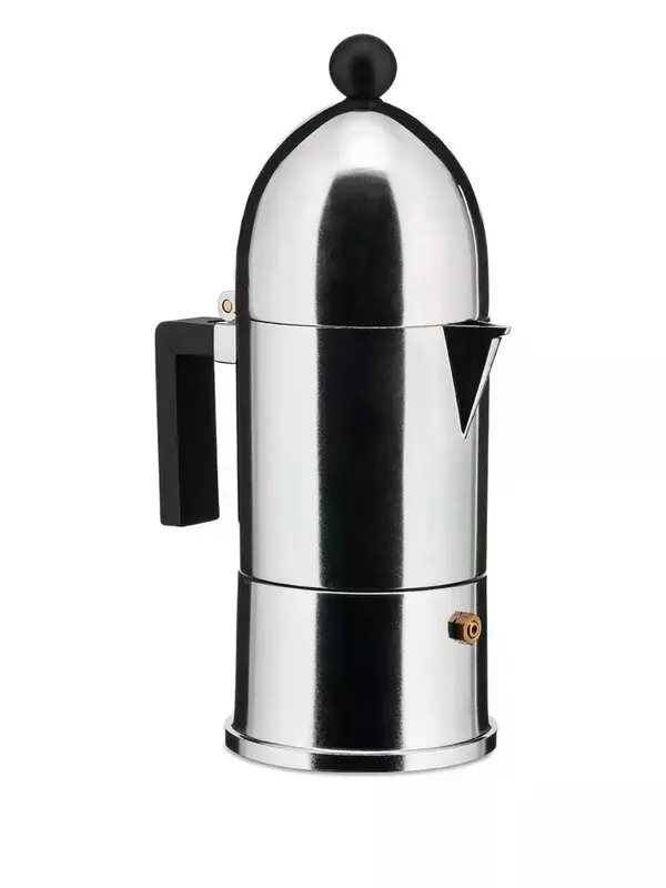 ALESSI La Cupola Induction Espresso Coffee Maker - Silver