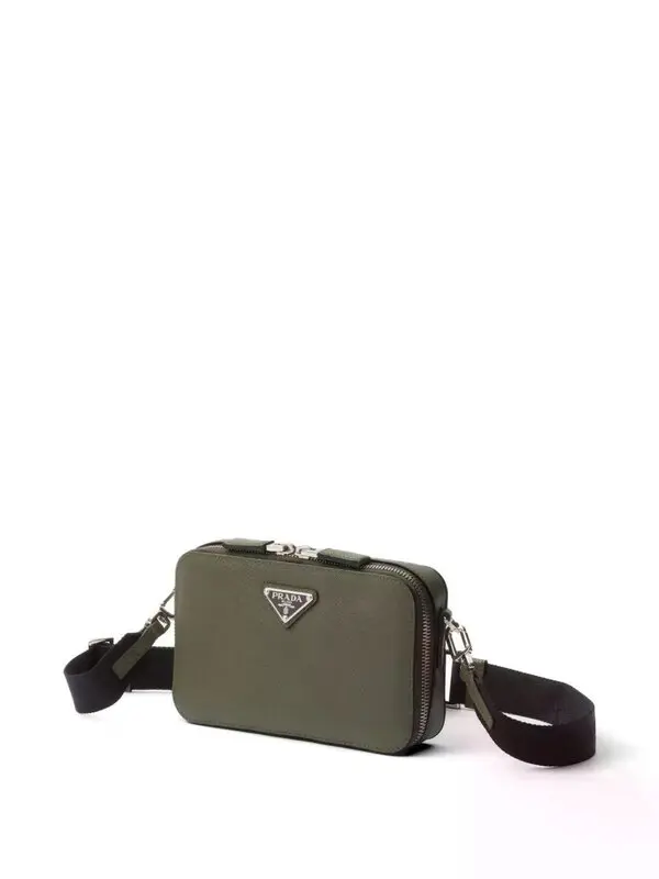 Prada Brique Saffiano Leather Bag - Green