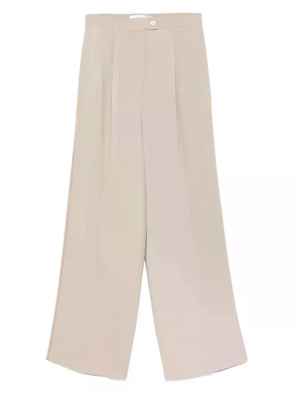DE SANTIS Crepe Tailored Trousers
