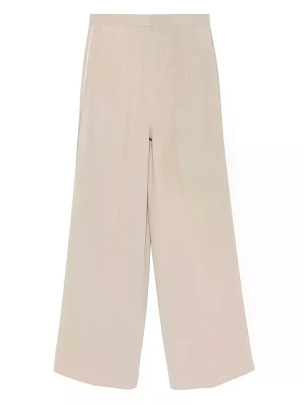 DE SANTIS Crepe Tailored Trousers