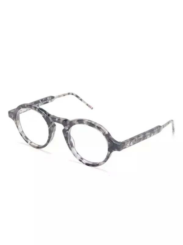 Thom Browne Round Frame Glasses - Grey