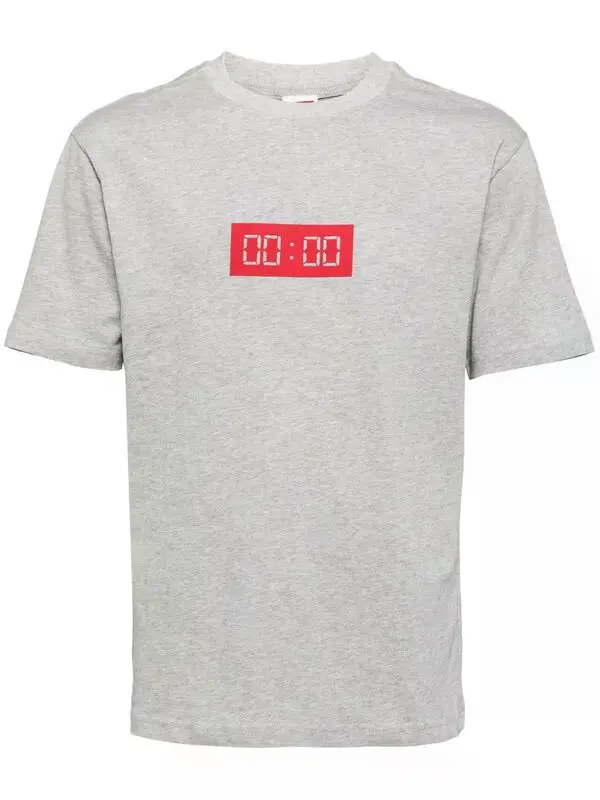 GROUND ZERO Logo-appliqué Cotton T-shirt