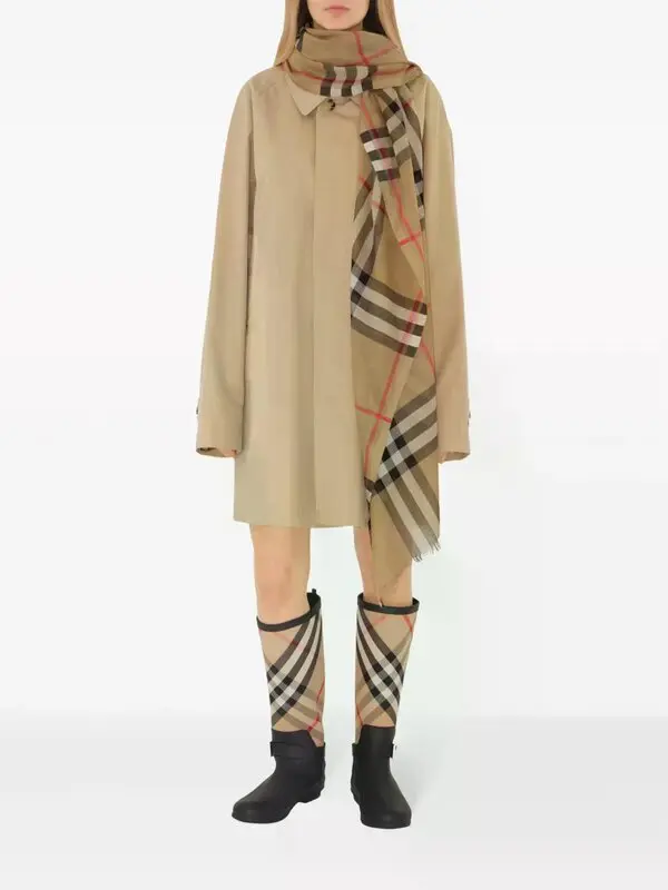 Burberry Check-print Scarf