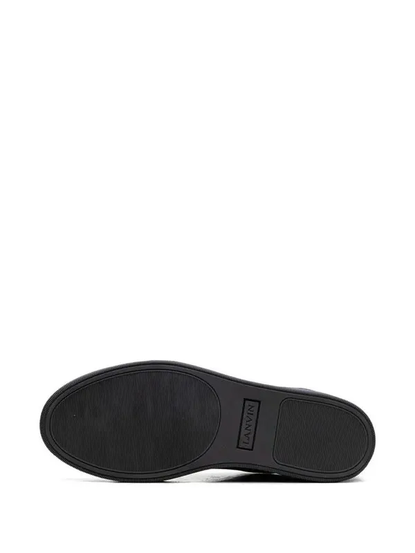 LANVIN Dbb1 Lace Up Round Toe Sneakers - Grey