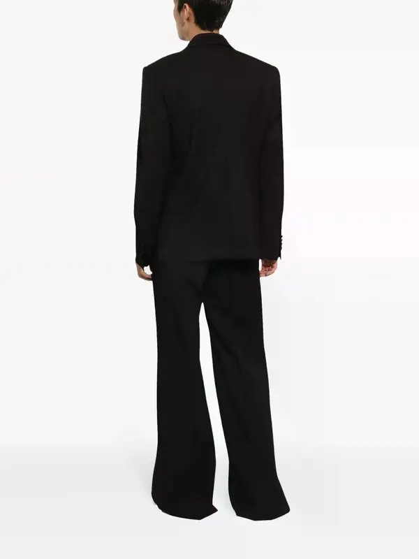 Dolce & Gabbana Floral-appliqué Single-breasted Suit