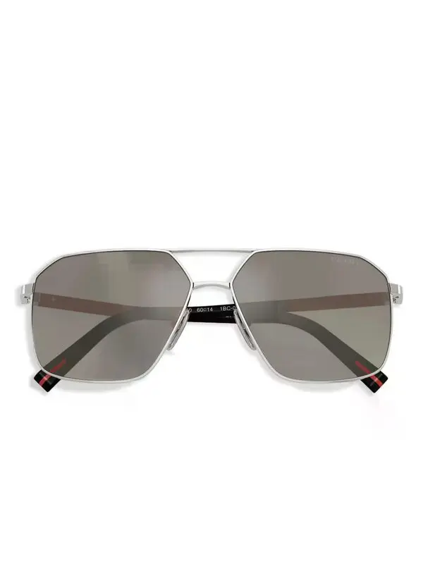 Prada Geometric-frame Sunglasses