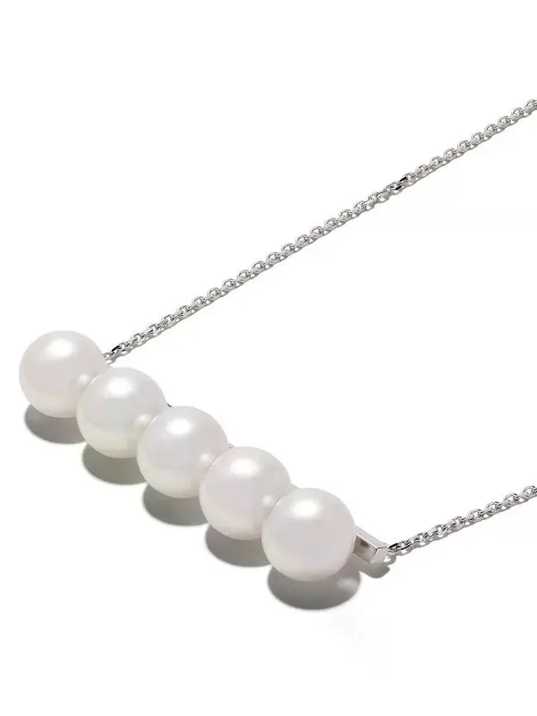 TASAKI 18kt White Gold Akoya Pearl Necklace