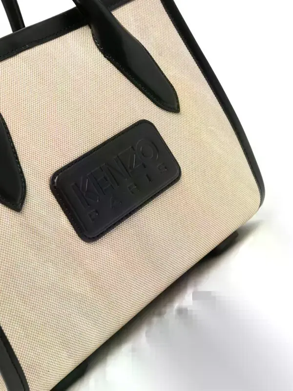 Kenzo Logo Patch Tote Bag