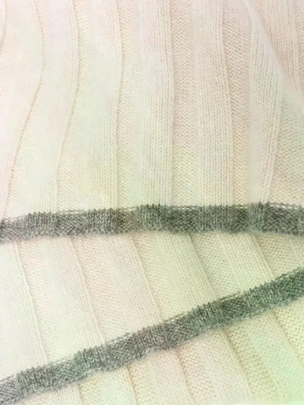 Brunello Cucinelli Ribbed Knit Scarf