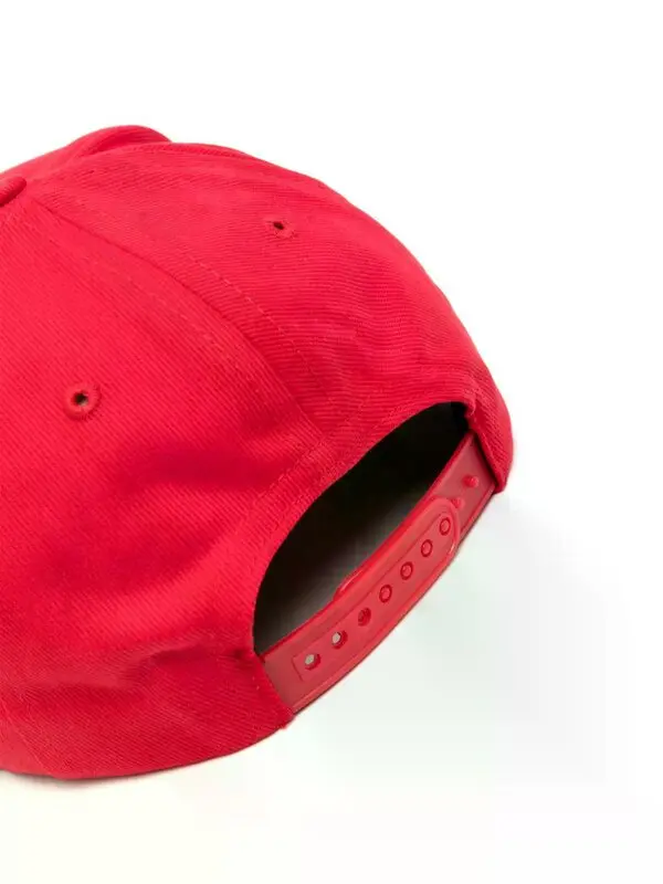 Rhude Embroidered Cotton Cap - Red
