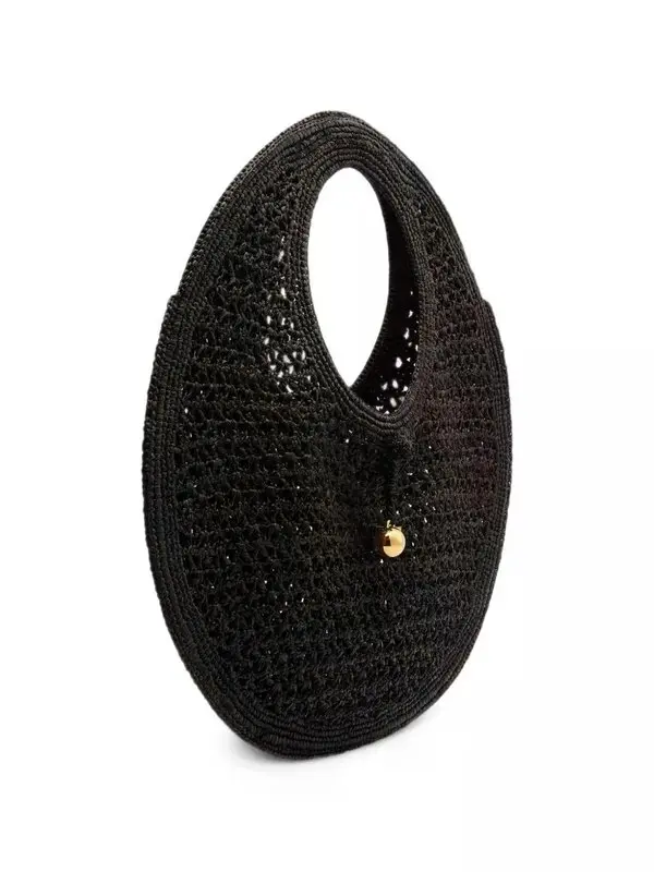 Jacquemus Le Rond Spiaggia Raffia Shoulder Bag