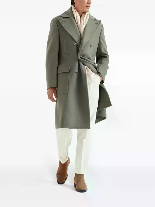 Brunello Cucinelli Cashmere Diagonal Scarf - Neutrals
