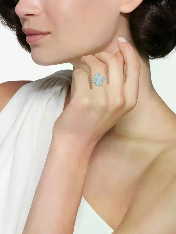 Kwiat 18kt White Gold Diamond Cocktail Ring