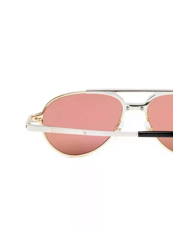 Cartier Santos Aviator Sunglasses