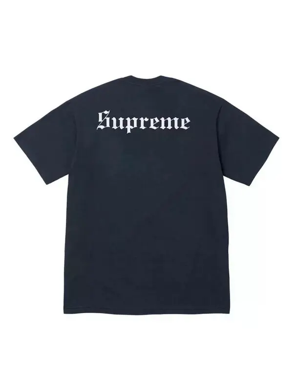 Supreme Snow White Navy T-shirts