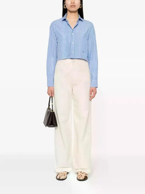 Kiton High-waisted Straight-leg Jeans